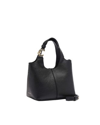 Coccinelle Womens Leather Handbag C-Easy Black Handbags Hand Bags