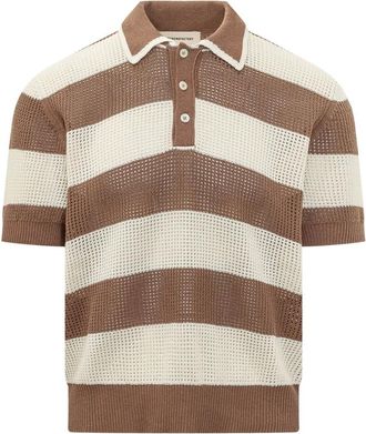 ATOMOFACTORY Atomofactory, Homme, Tops, Multicolore, Taille: M Polo Traforata