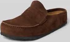 Birkenstock Clogs aus Veloursleder Modell Naples Wrapped