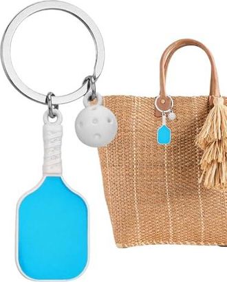 Generico Porte-cl&eacute;s amusant, accessoire amusant l&eacute;ger, porte-cl&eacute;s sport femme pour sacs et sacs - cadeau danniversaire de No&euml;l pour femme fille amie sportive, 