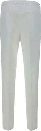 Brunello Cucinelli Cotton Trousers - White