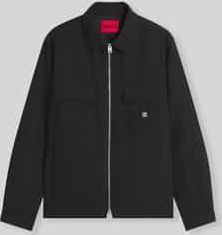 HUGO BOSS Bomberjacke Modell Edontos mit Logo-Patch