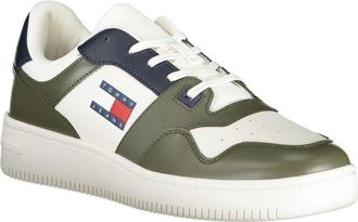 Tommy Hilfiger Leather Colorblock Sneaker - Green