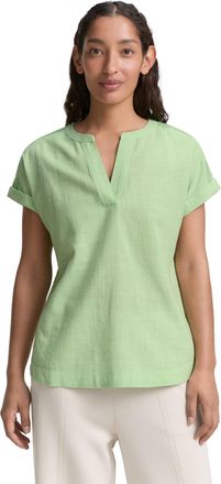 Tom Tailor Damen 1046189 Bluse, 37788 - Pistachio Green, 36 EU