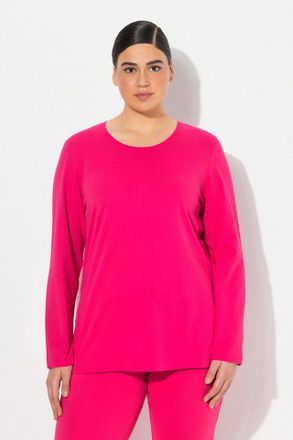 Ulla Popken T-Shirt bis 64 Oberteil Langarmshirt Basic Langarm