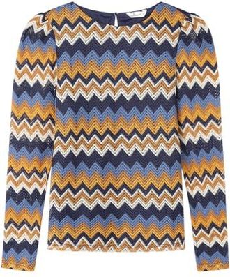 Springfield T-Shirt pour Femme, Bleu Marine, L