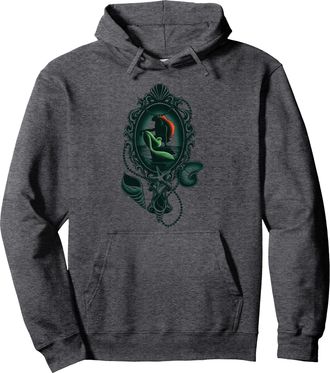 Disney Ariel, kleine Meerjungfrau, Spiegelschattenporträt Pullover Hoodie