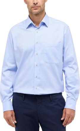 Eterna Male Baumwollhemd Comfort FIT 43_H_1/1, 1/1, hellblau