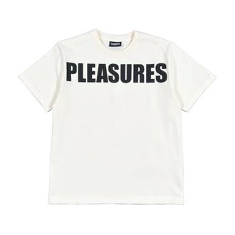 Pleasures Homme, Tops, Blanc, Taille: 2XL T-shirt &eacute;pais