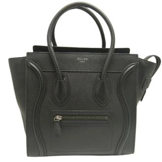 Celine Sac Cabas Vintage doccasion - Femme - Pre-owned - Noir - Taille: ONE Size
