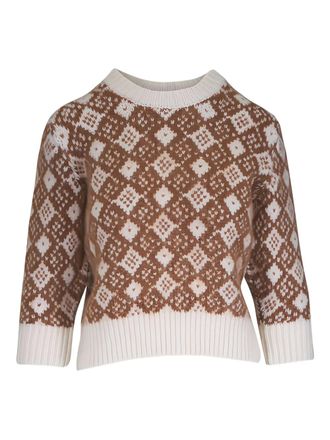 Dorothee Schumacher Pullover mit Argyle-Muster - Braun