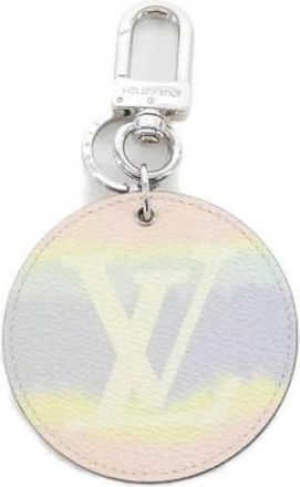 Louis Vuitton unisex, Pre-owned, Multicolore, Taille: ONE Size Porte-cl&eacute;s en toile Pre-owned