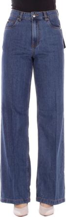 John Richmond Femme, Jeans, Bleu, Taille: W31 Wide Jeans