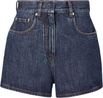 Fendi Damen, Shorts, Blau, SGr&ouml;&szlig;e
