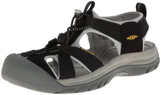Keen Damen Venice H2 Sandalen Trekking- & Wanderschuhe, Black Neutral Gray, 36 EU