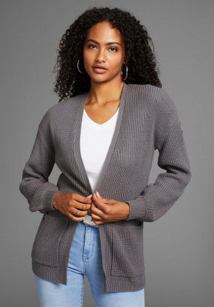 Kangaroos Strickjacke aus kuscheligem Strick