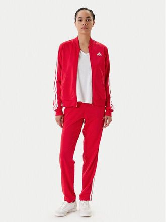 adidas Jogginganzug Essentials 3-Stripes JD2684 Rot Regular Fit