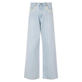 Giuseppe Di Morabito Femme, Jeans, Bleu, Taille: W26 Pearl Jeans