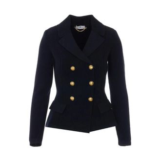 Elisabetta Franchi Femme, Vestes, Noir, Taille: 40 FR Tricots