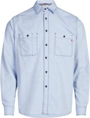 Replay Chemise &agrave; col classique en coton