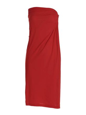 Atlein Jupe Midi - Rouge