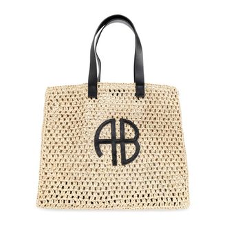 Anine Bing Femme, Sacs, Beige, Taille: ONE Size Palermo sac shopper