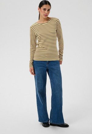 Kaffe Langarmbluse Langarm-Shirt KAliddy