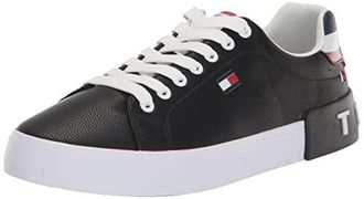 Tommy Hilfiger Baskets Rezz pour Homme, Noir 001, 42 EU