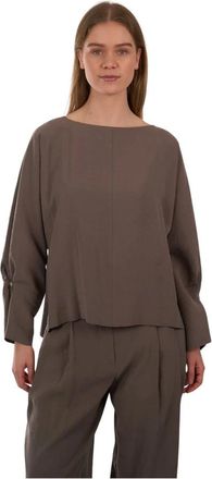 ottod'Ame Damen, Blusen & Hemden, Braun, XSGr&ouml;&szlig;e