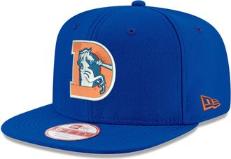 New Era Denver Broncos NFL Essential Blau Verstellbare 9Fifty Original Fit Snapback Cap - One-Size