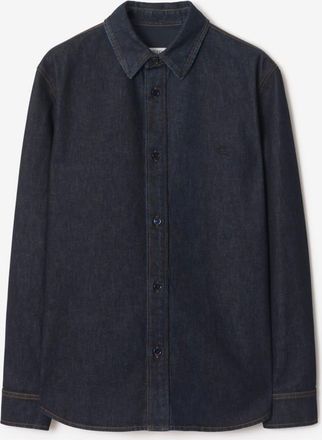 Burberry Hemdjacke aus Denim, Size: XXXL