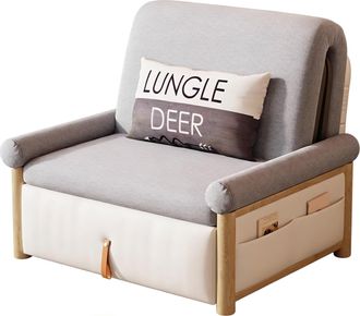 Generic 3-in-1 Schlafsessel f&uuml;r Kleine R&auml;ume Klappbett Erwachsene Stahlrahmen Bis 200kg, Perfekt f&uuml;r Wohnung, G&auml;stezimmer, Studentenwohnheim