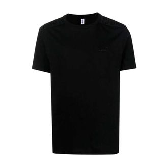 Moschino Logo-gepr&auml;gtes T-Shirt - Schwarz - - Tops - Herren - Schwarzk - XS