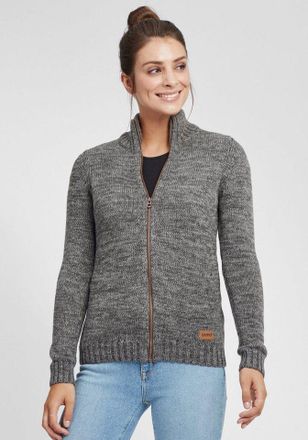 Oxmo Strickjacke OXPhenix Cardigan mit Stehkragen