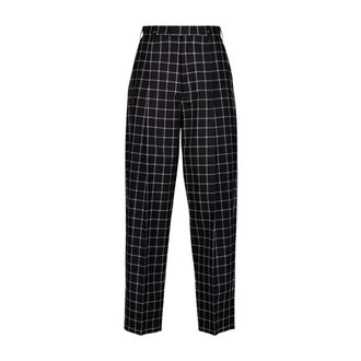 Marni Karierte Tapered Baumwollmodetrousers - - Trousers - Herren - Schwarzk - M