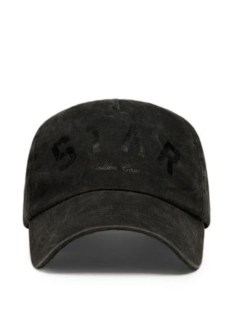 Golden Goose Caps & M&uuml;tzen - Gray And Black Six-Panel Hat - Gr. ONE SIZE - in Schwarz - f&uuml;r Damen