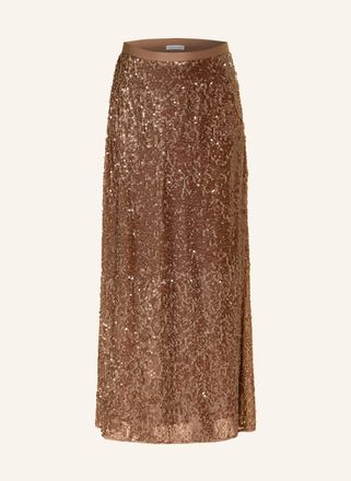 Mrs & Hugs Mrs & Hugs Rock Mit Pailletten braun