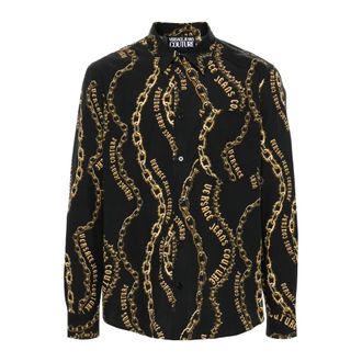 Versace Jeans Couture Herren, Shirts, Schwarzk, SGr&ouml;&szlig;e