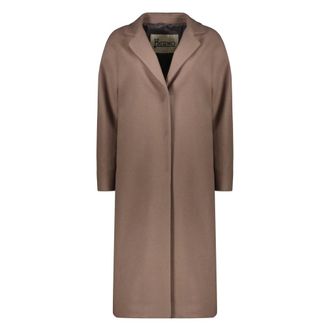 Herno Femme, Manteaux, Beige, Taille: 34 FR Manteau droit