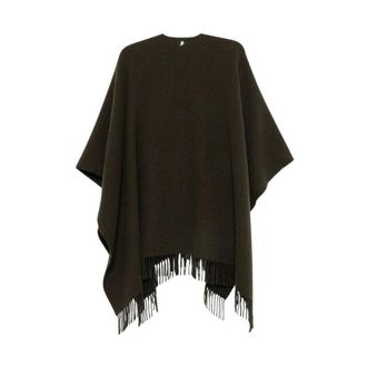 Dondup Capes - Femme - Vestes - Vert - Taille: ONE Size