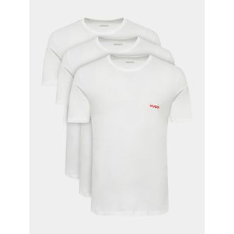 HUGO BOSS T-Shirt-Set 50493972 Wei&szlig; Regular Fit