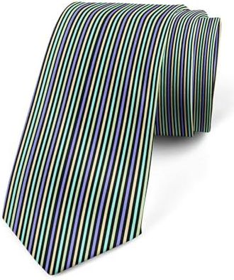 Generic Cravate Homme Noir Bleu Vert Jaune &Eacute;troit Cravates Fine Cravates Homme Pour L&Eacute;cole Affaires &Eacute;v&eacute;nements