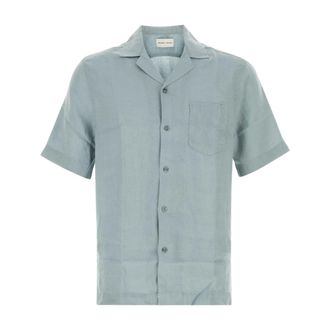 Frescobol Carioca Angelo Leinenhemd - - Shirts - Herren - Blau - XL