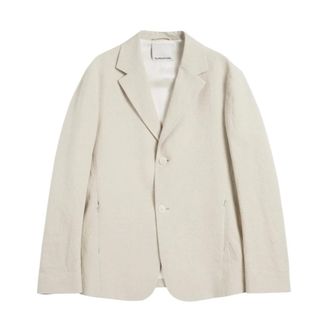 Ymc You Must Create Homme, Vestes, Beige, Taille: M Blazer D&eacute;contract&eacute; Crois&eacute;