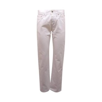 Mauro Grifoni Denim Hose Gorki Modell Made in Italy - - Jeans - Herren - Wei&szlig; - W30