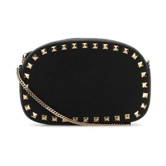 Valentino Garavani Femme, Sacs, Noir, Taille: ONE Size Rockstud Flap Shoulder Bag