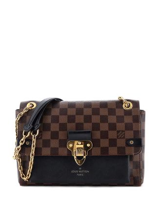 Louis Vuitton sac &agrave; bandouli&egrave;re Vavin Handbag Damier en cuir PM - Noir