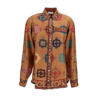 Pierre-Louis Mascia Chemise Aloe - Femme - Blouses et Chemises - Multicolore - Taille: 36 FR