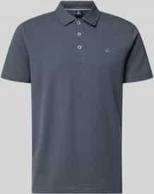 Lerros Regular Fit Poloshirt mit Logo-Stitching