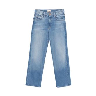 Mother Femme, Jeans, Bleu, Taille: W25 Cropped Jeans